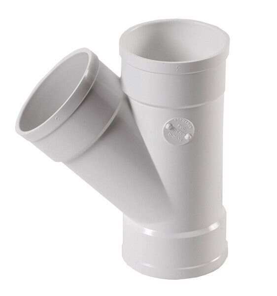 NDS 3" PVC 45-degree Wye Hub x Hub x Hub - Oceana, WV - Tomblin Hardware